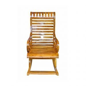Wooden Rocking Chair - Furniture in Pondicherry - Sri Ganesan Furniture
