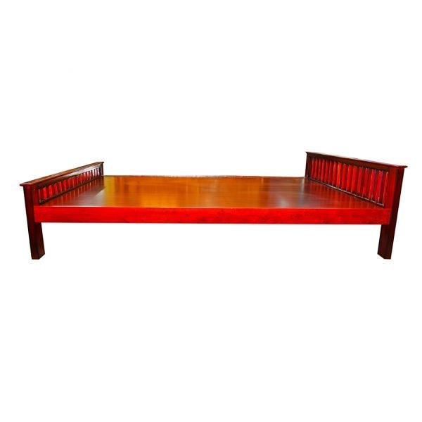 Low height wooden cot - Sri Ganesan Furniture
