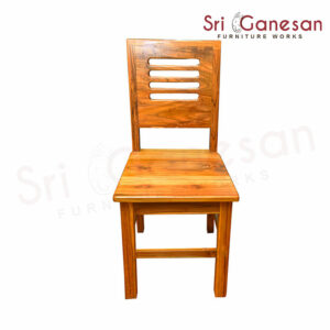 Six Seater Nigerian Teakwood Dining Table - Sri Ganesan Furniture